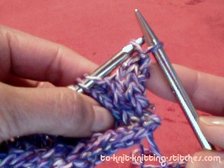 How To Binding Off (casting off) Knit And Purl Stitches - Knitting ...
